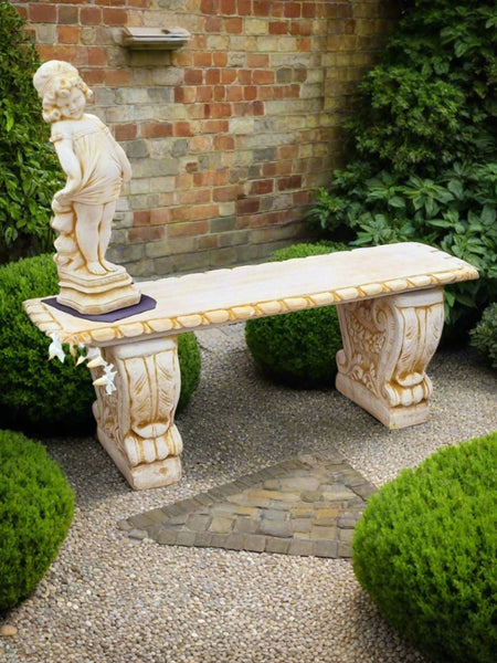 Concrete Bench 116cm x 39cm x 44cm Linda s Place Bundall