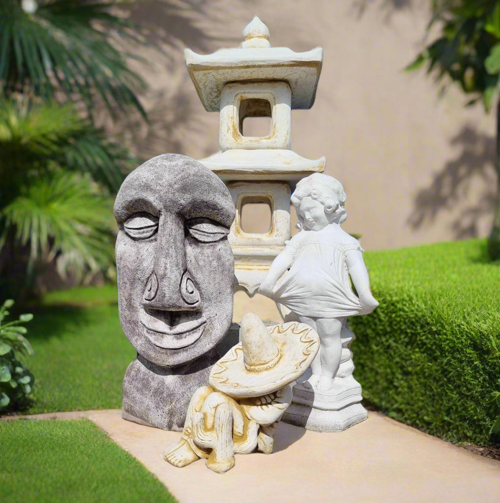 Concrete Statues – Linda's Place Bundall